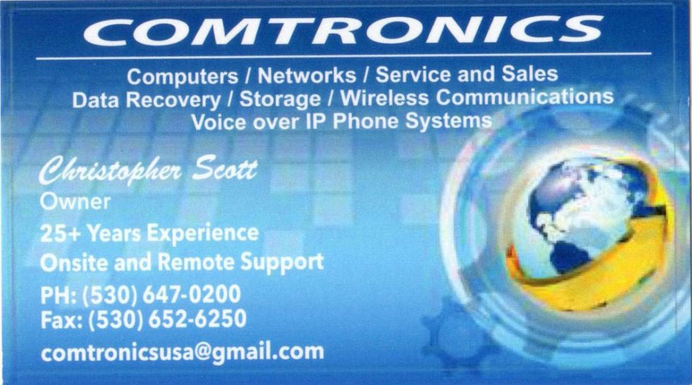 Comtronics Christopher Scott | NED